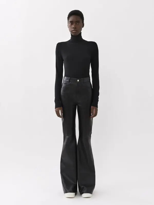 Chloé High-neck Knitted Jumper - Black