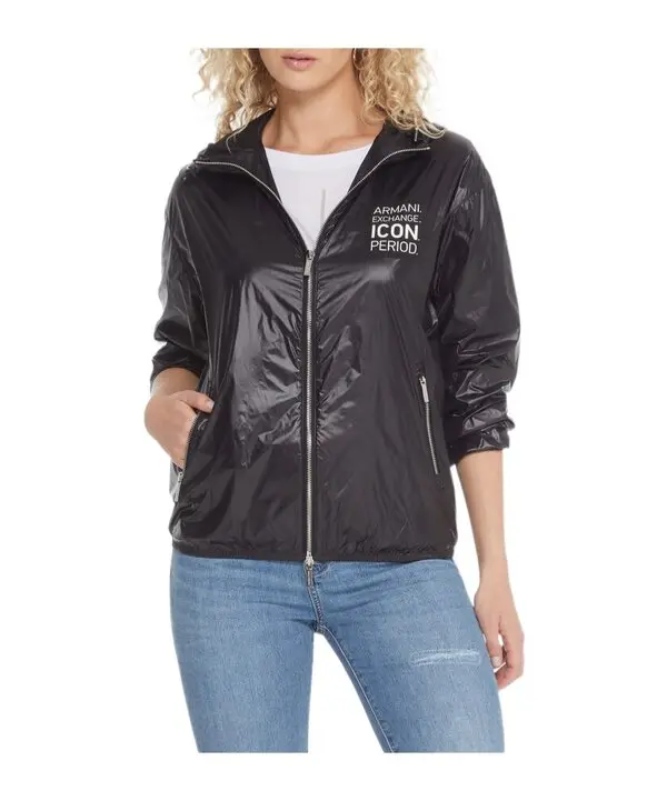 Armani Exchange Hooded Zip-up Jacket