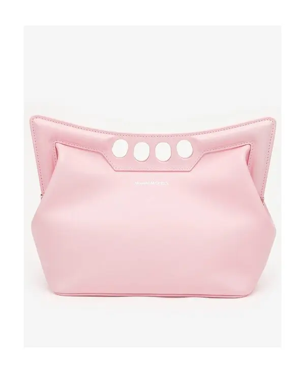 Alexander McQueen Peak Curved Small Shoulder Bag