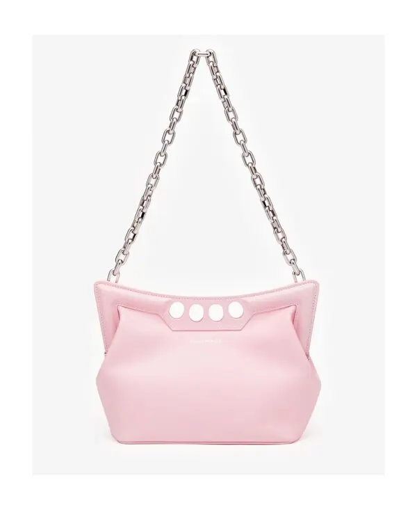 Alexander McQueen Peak Curved Small Shoulder Bag