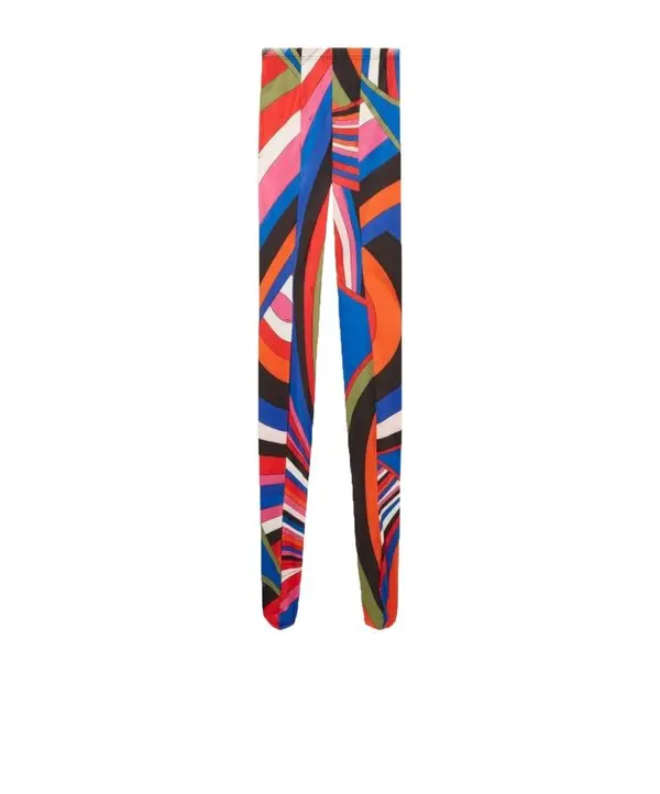 Emilio Pucci Iride Print Pull-on Stockings - Multicolor
