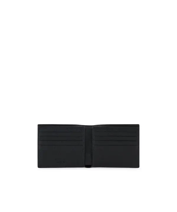Giorgio Armani Grained-textured Leather Wallet