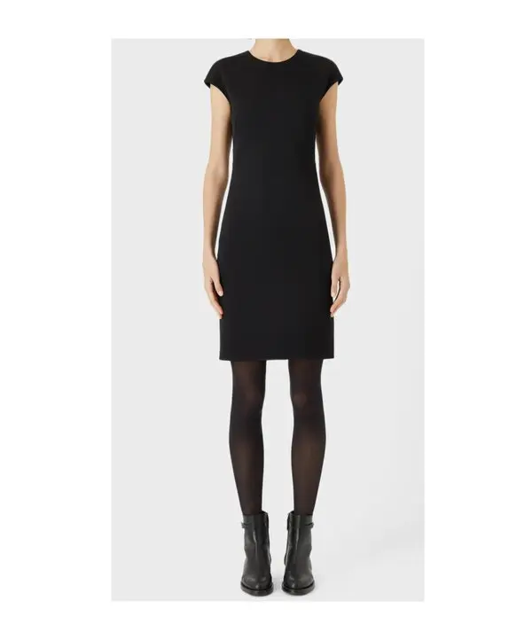 Giorgio Armani Round Neck Zip Up Dress