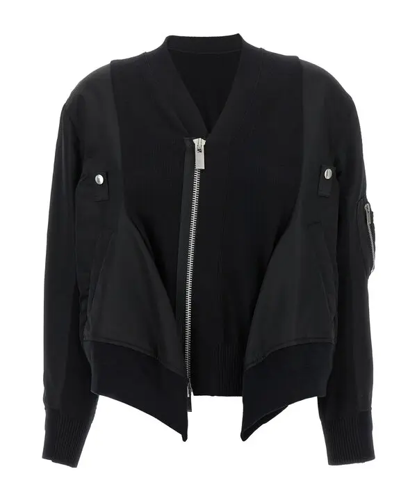 Sacai Cotton-blend Bomber Jacket