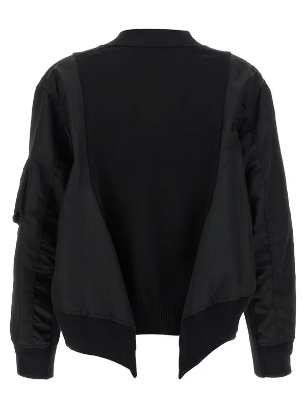 Sacai Cotton-blend Bomber Jacket