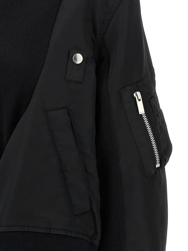 Sacai Cotton-blend Bomber Jacket