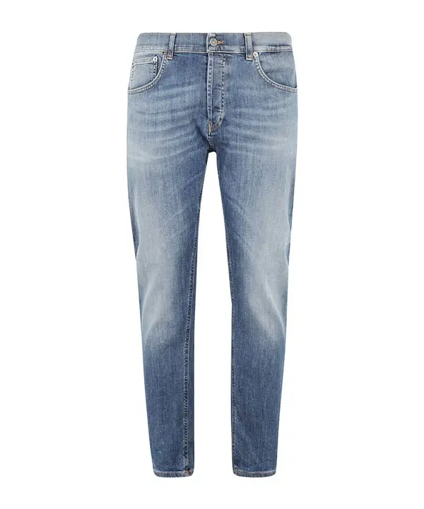 DONDUP Belt Ring Denim Trousers - Blue