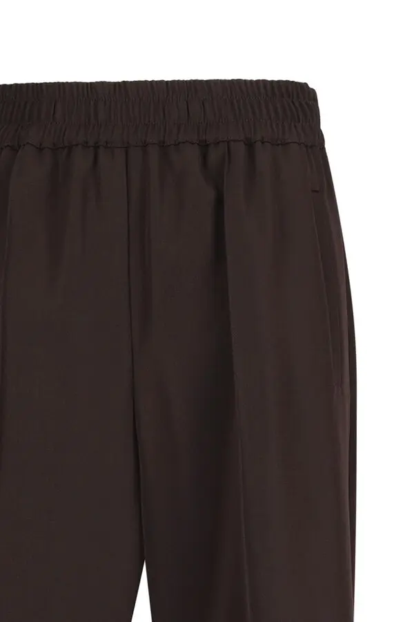 Dolce & Gabbana High-waisted Tailored Trousers - Brown