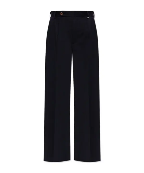 VIVIENNE WESTWOOD Straight Leg Pants - Black
