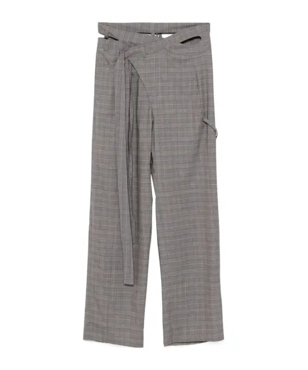 Ottolinger Checked Trousers - Gry
