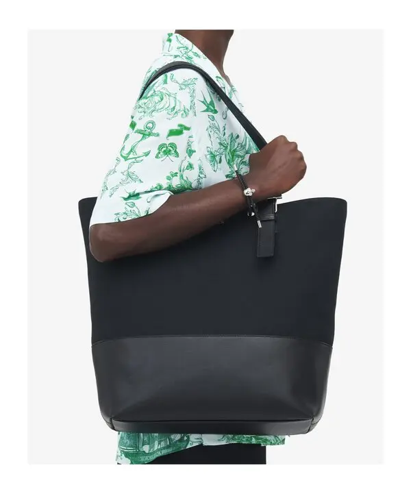 Alexander McQueen T-bar Tote Bag - Black