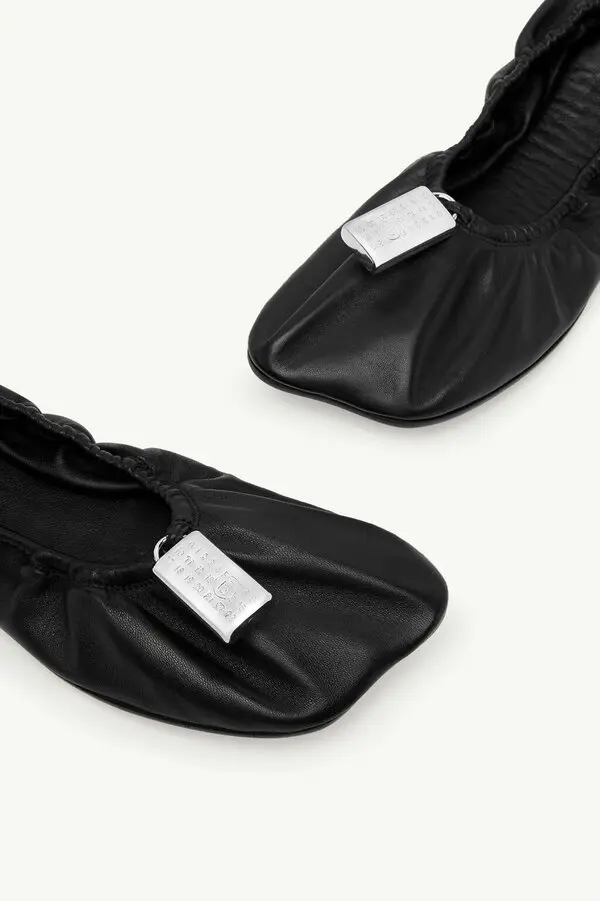MAISON MARGIELA Numeric Anatomic Ballerinas - Black