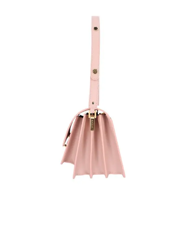 Marni Trunk Medium Shoulder Bag - Pink