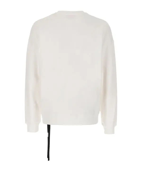 ANN DEMEULEMEESTER Crewneck Sweatshirt With Motif Print