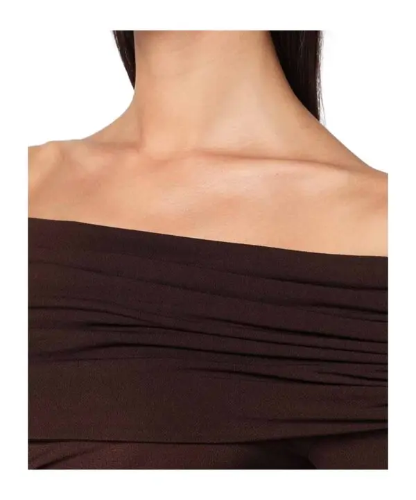 Andamane The Andaman Off-shoulder Ruched Top
