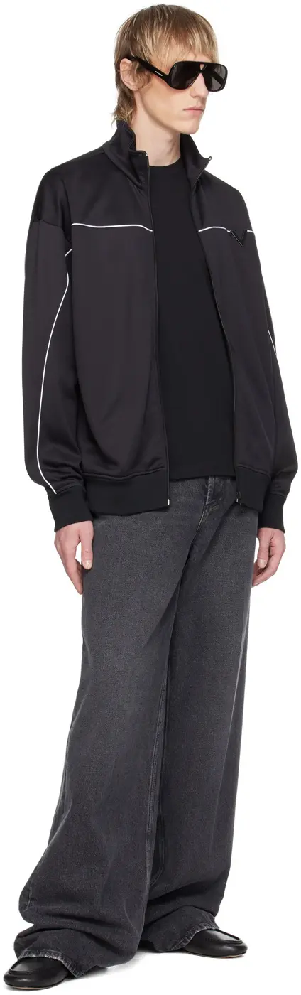 Valentino Garavani Logo Embroidered Crewneck T-shirt