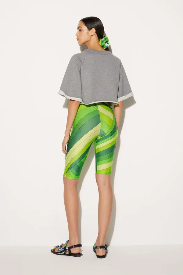 Emilio Pucci Melange-effect Cropped Top