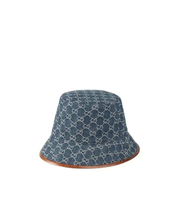 Gucci Gg Supreme Bucket Hat - Black