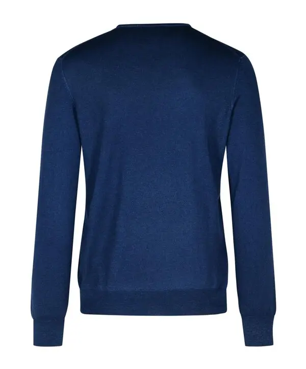 GRAN SASSO Long Sleeve Sweater - Blue