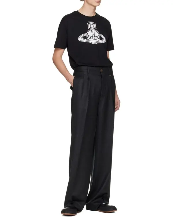 VIVIENNE WESTWOOD Orb Printed Crewneck T-shirt