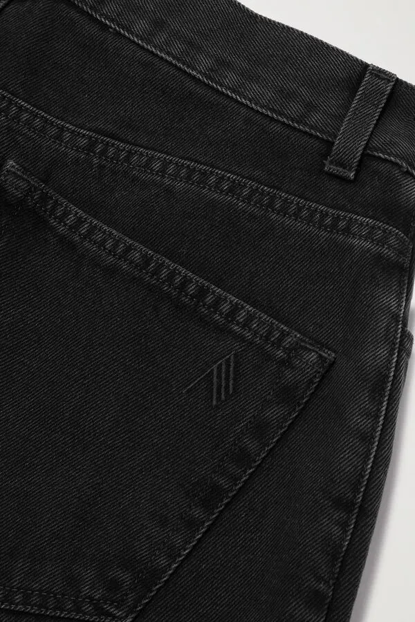 Attico Belt Ring Denim Trousers