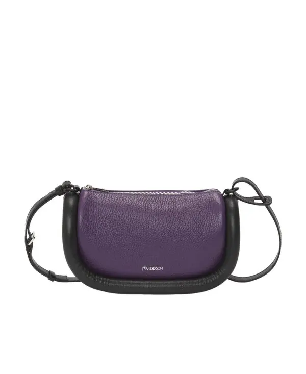 J.W.ANDERSON Bumper-12 Crossbody Bag With Embossed Logo - Black