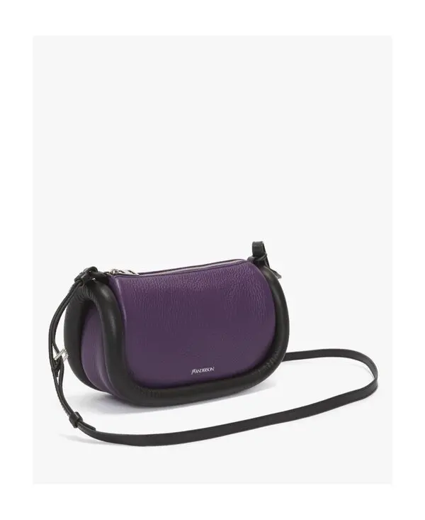 J.W.ANDERSON Bumper-12 Crossbody Bag With Embossed Logo - Black