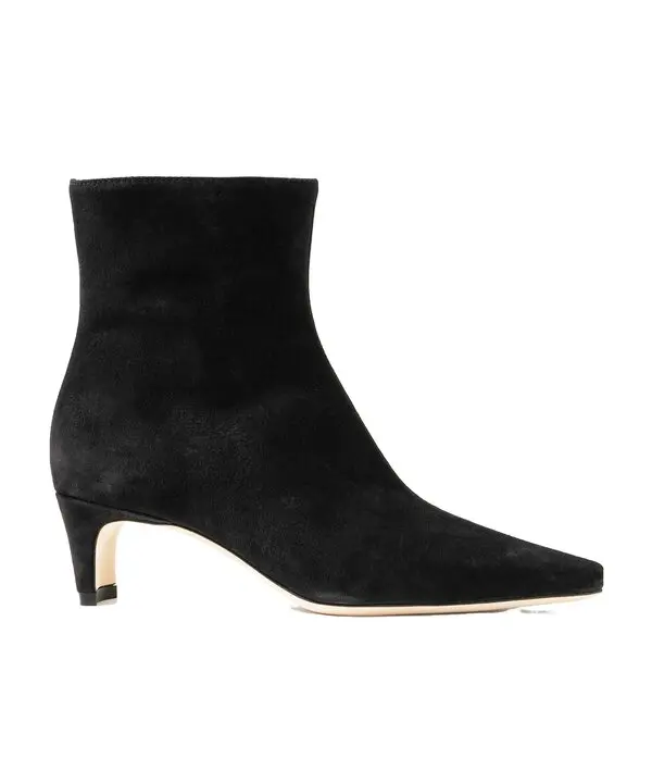 Staud Side Zipper High Heel Boots