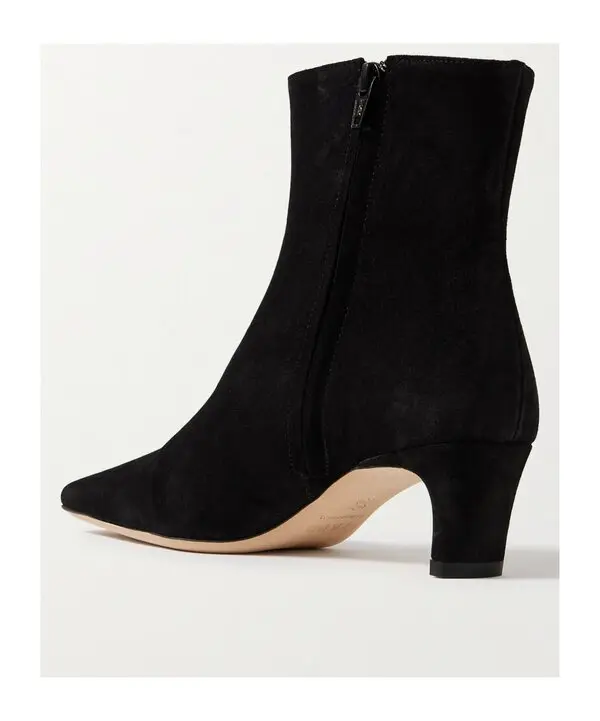 Staud Side Zipper High Heel Boots