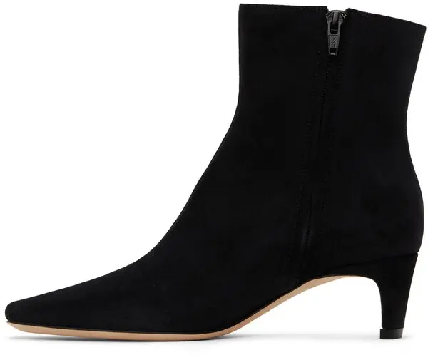 Staud Side Zipper High Heel Boots