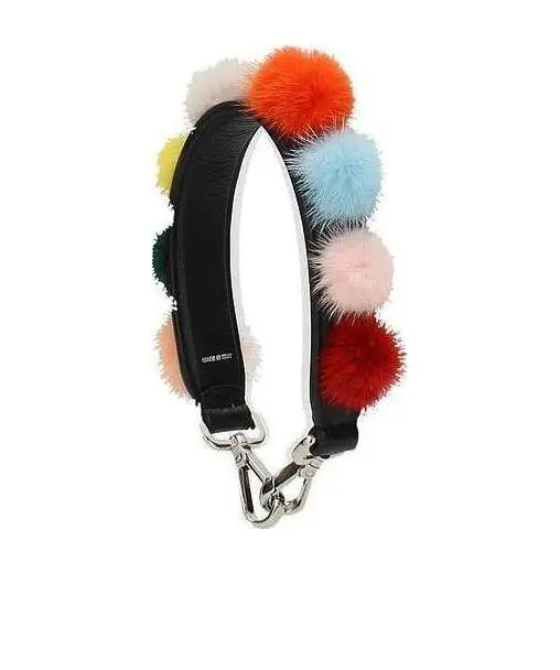 Fendi Shoulder Strap Handle - Black