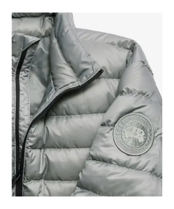 Canada Goose Stratus Puffer Jacket With Logo Patch - Grey