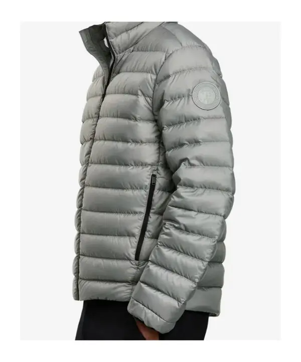 Canada Goose Stratus Puffer Jacket With Logo Patch - Grey
