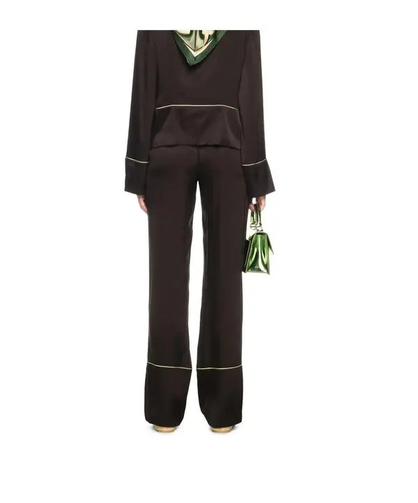 Off-White Logo Embroidered Drawstring Pants