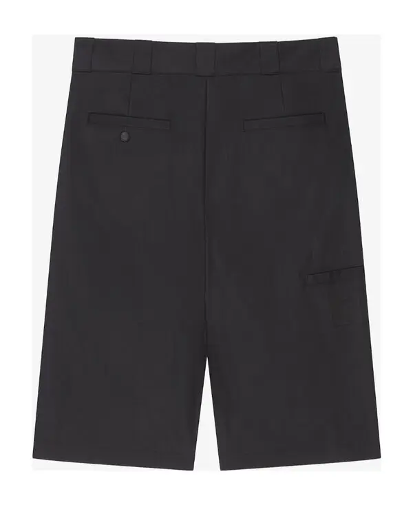 Givenchy Logo Patch Chino Shorts