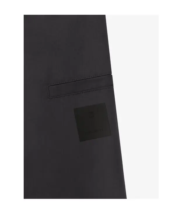 Givenchy Logo Patch Chino Shorts