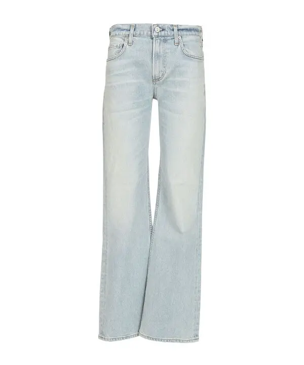 Citizens Of Humanity Wide Leg Jeans - Light Blue
