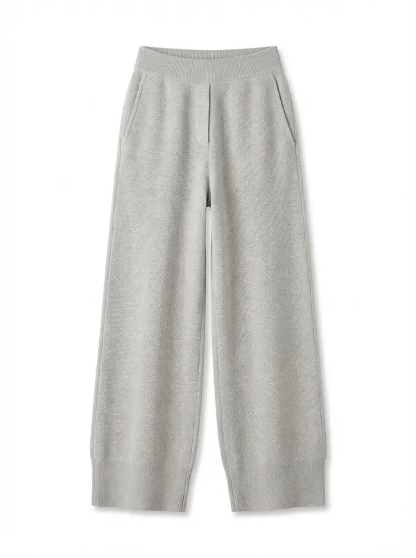 Brunello Cucinelli Knitted Casual Wide-leg Pants - No