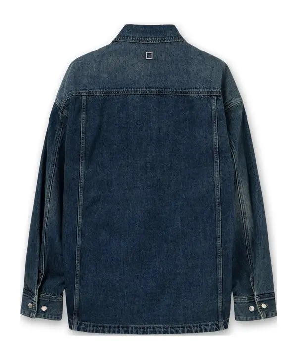 WOOYOUNGMI Logo-plaque Denim Shirt