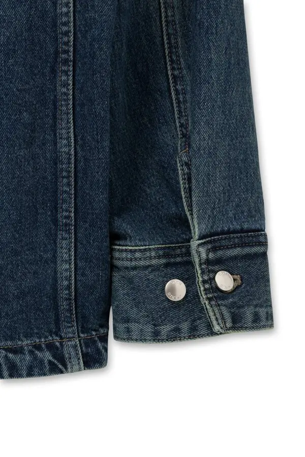 WOOYOUNGMI Logo-plaque Denim Shirt