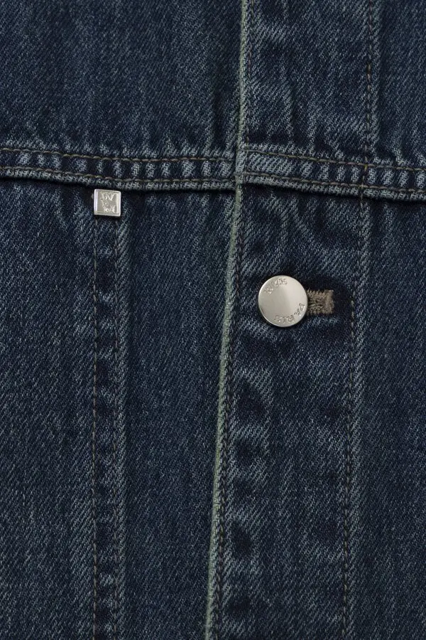 WOOYOUNGMI Logo-plaque Denim Shirt