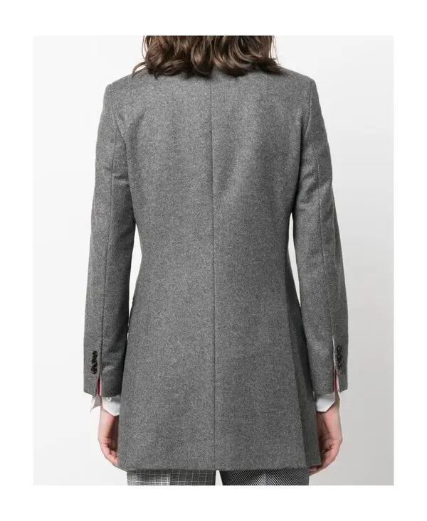 Thom Browne Double-breasted Tailored Coat