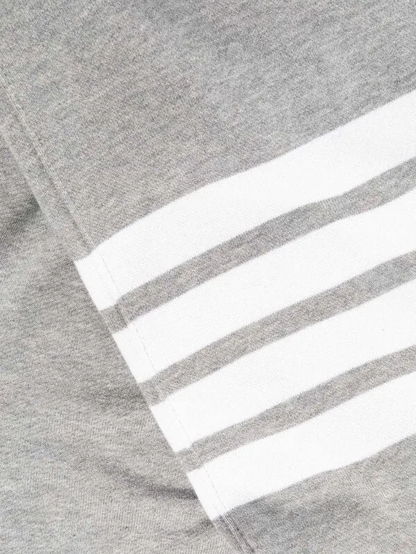 Thom Browne 4-bar Striped Sweatpants - Gray
