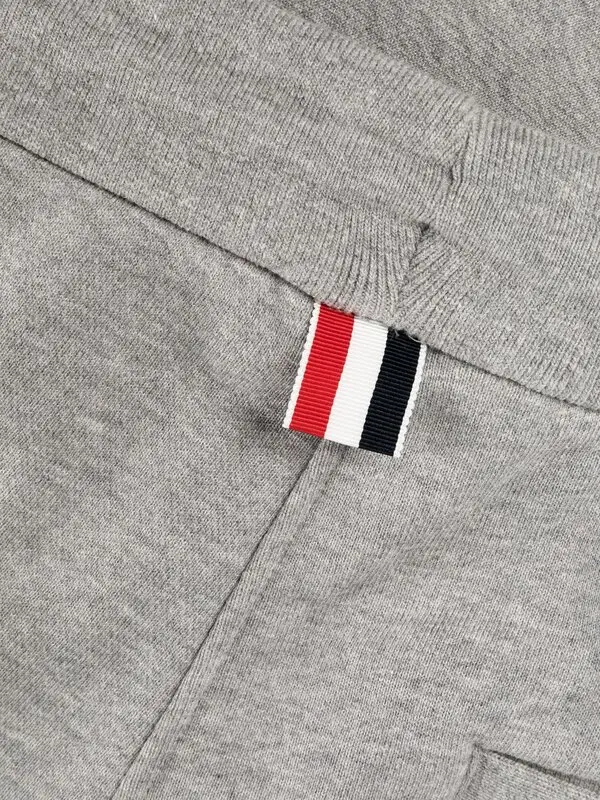 Thom Browne 4-bar Striped Sweatpants - Gray