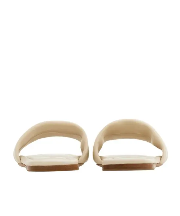FERRAGAMO Padded Logo Slides