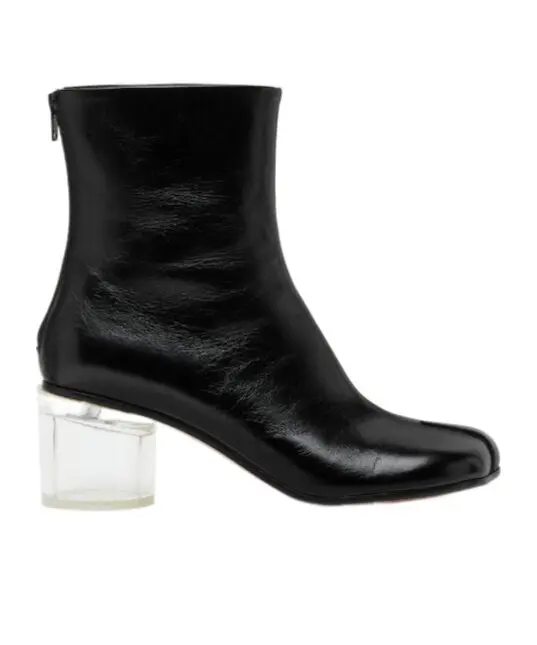 MAISON MARGIELA Anatomic Tabi Ankle Boots - Black