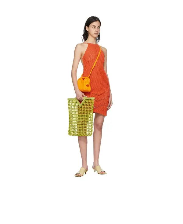 Bottega Veneta Point Woven Crossbody Bag