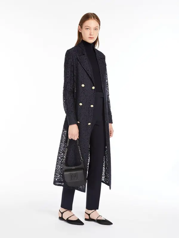Max Mara Tailored Straight Leg Pants With Waist Loops