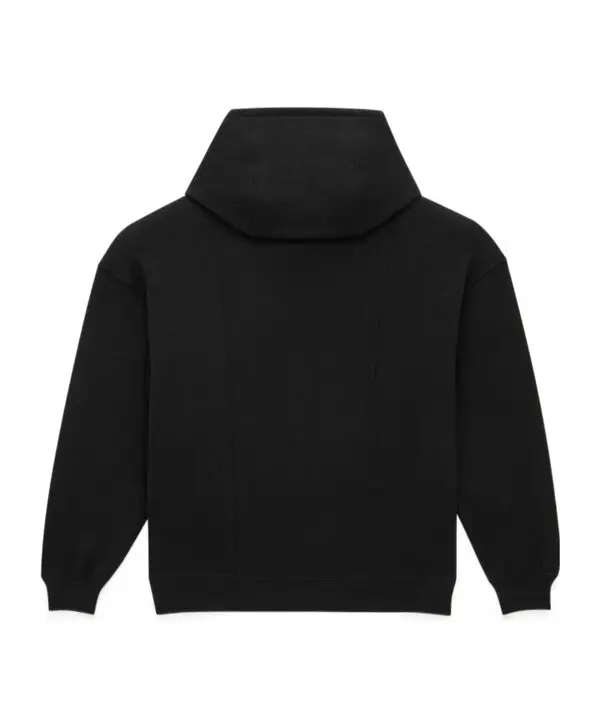 Saint Laurent Half-zipped Long-sleeved Hoodie