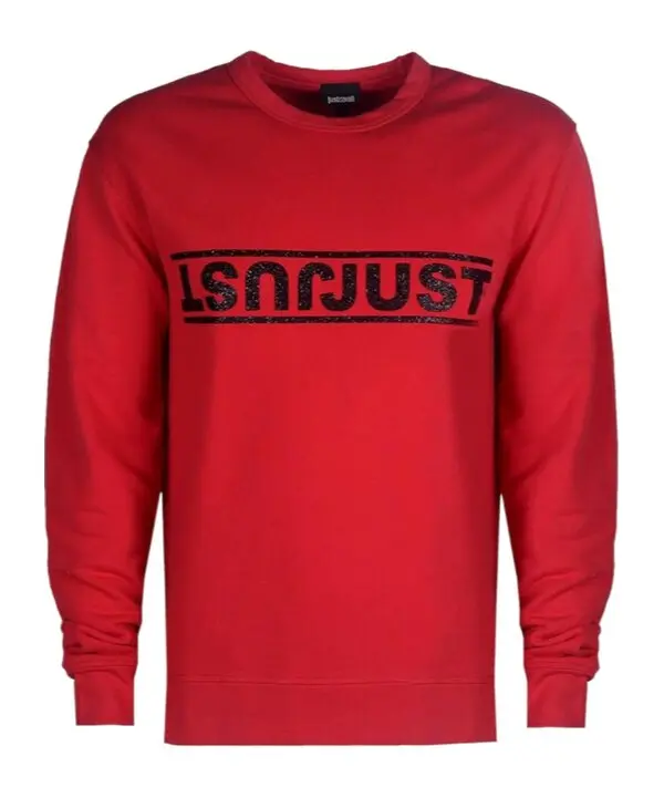 Just Cavalli Printed Crewneck Sweatshirt